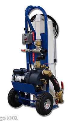 #1 Premier Geothermal Flush Cart includes hoses 1.5 hp pump ...