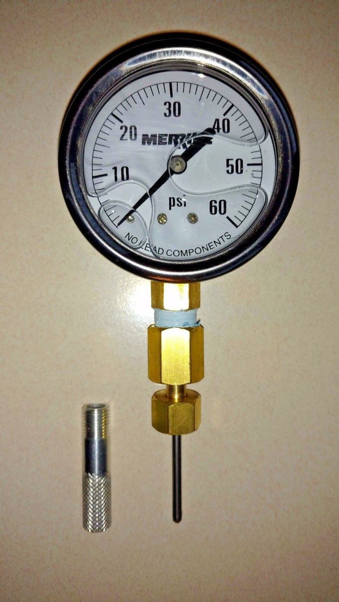 SS Test Gauge for PT Port Testing | Geothermal Products